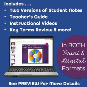 Introduction to Anatomy and Physiology PowerPoint and Notes - Science ...