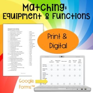Lab Equipment Activities and Puzzles - Science Island